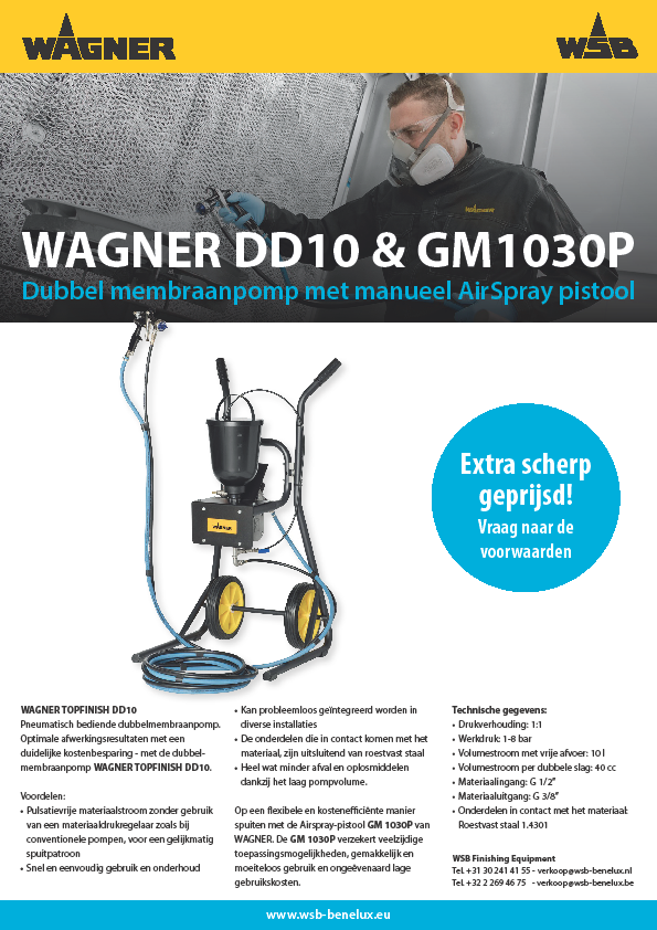 WAGNER verfspuitapparatuur en meer | Groot assortiment hoge kwaliteit ...